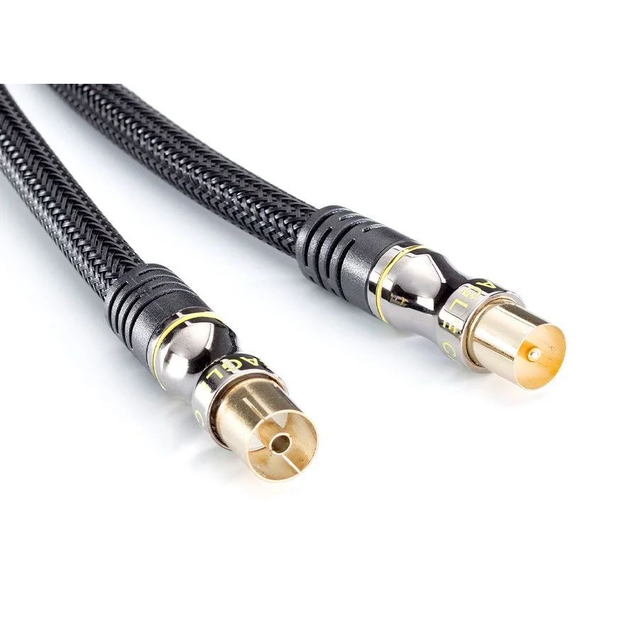 Eagle Cable Deluxe Antenna 100dB Koax m/f kábel fekete 3.2m (10038032 ...