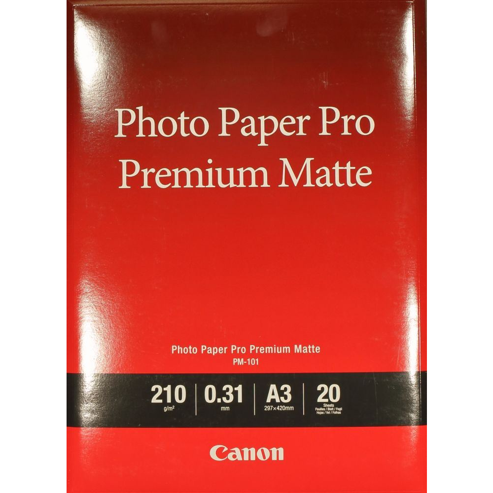 Canon Premium Matte PM-101 fotópapír matt A4 20db 210g/m2 (8657B005) - XuPe.hu | Játékosoktól ...