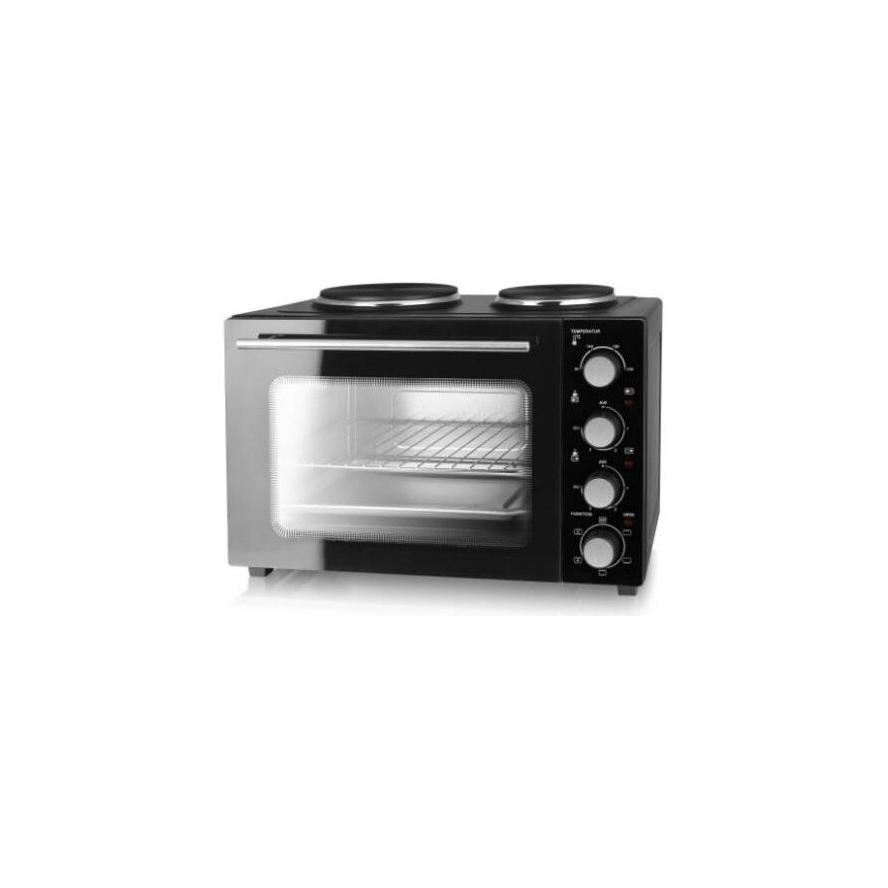 EMERIO MO-125236.4 Mini sütő Forrólevegő funkció, Főzőlappal, Grillező ...