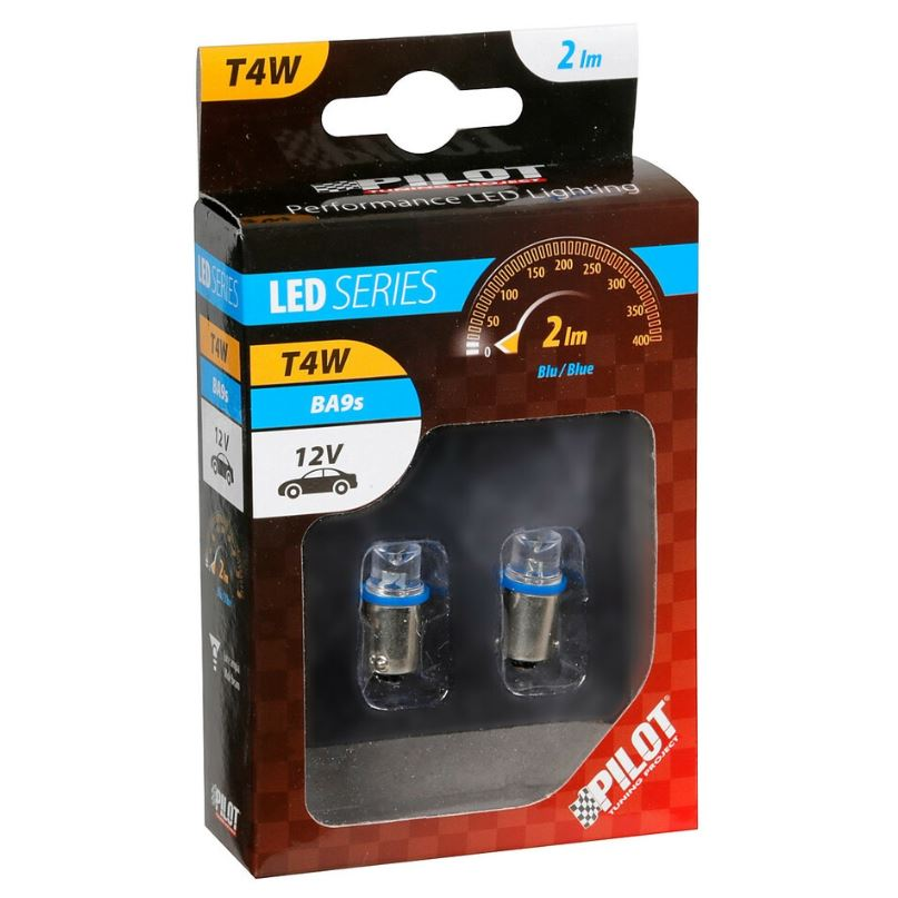 Lampa 12V BA9s (T4W) LED dióda, fehér színű, pár (0158402) - XuPe.hu ...