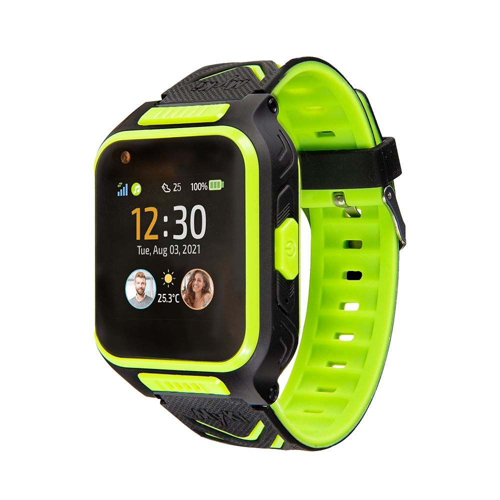 MyKi 4 (4G) gyermek okosóra zöld-fekete (MYKI-WATCH4-4G-GR) - XuPe.hu ...