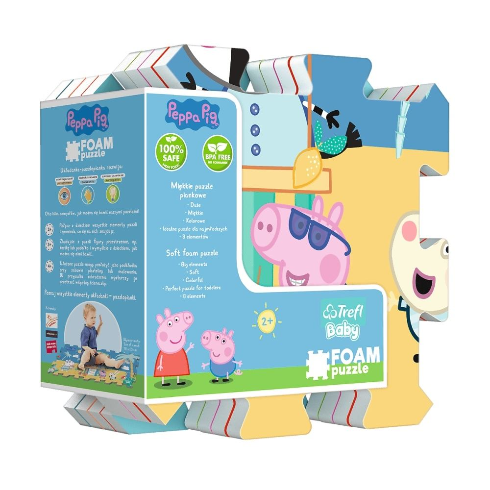 Trefl Peppa malac nyaral szivacs puzzle (61363) - XuPe.hu | Játékosoktól játékosoknak