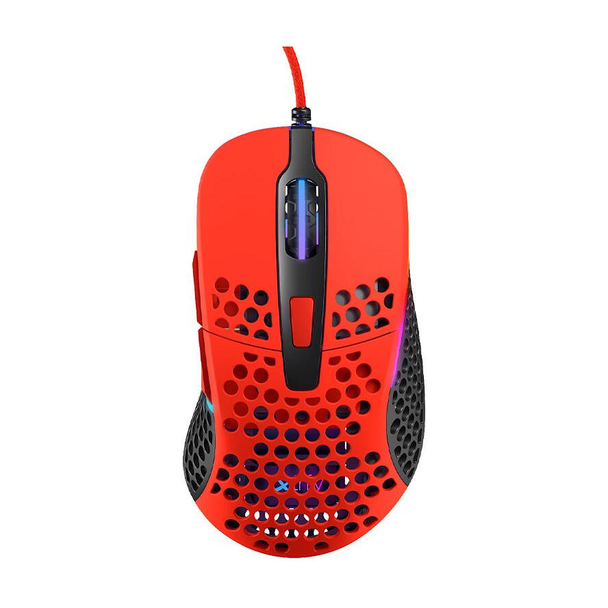 Cherry Xtrfy MSM M4 RGB Vezetékes Gaming Egér - Piros - XuPe.hu | Játékosoktól játékosoknak