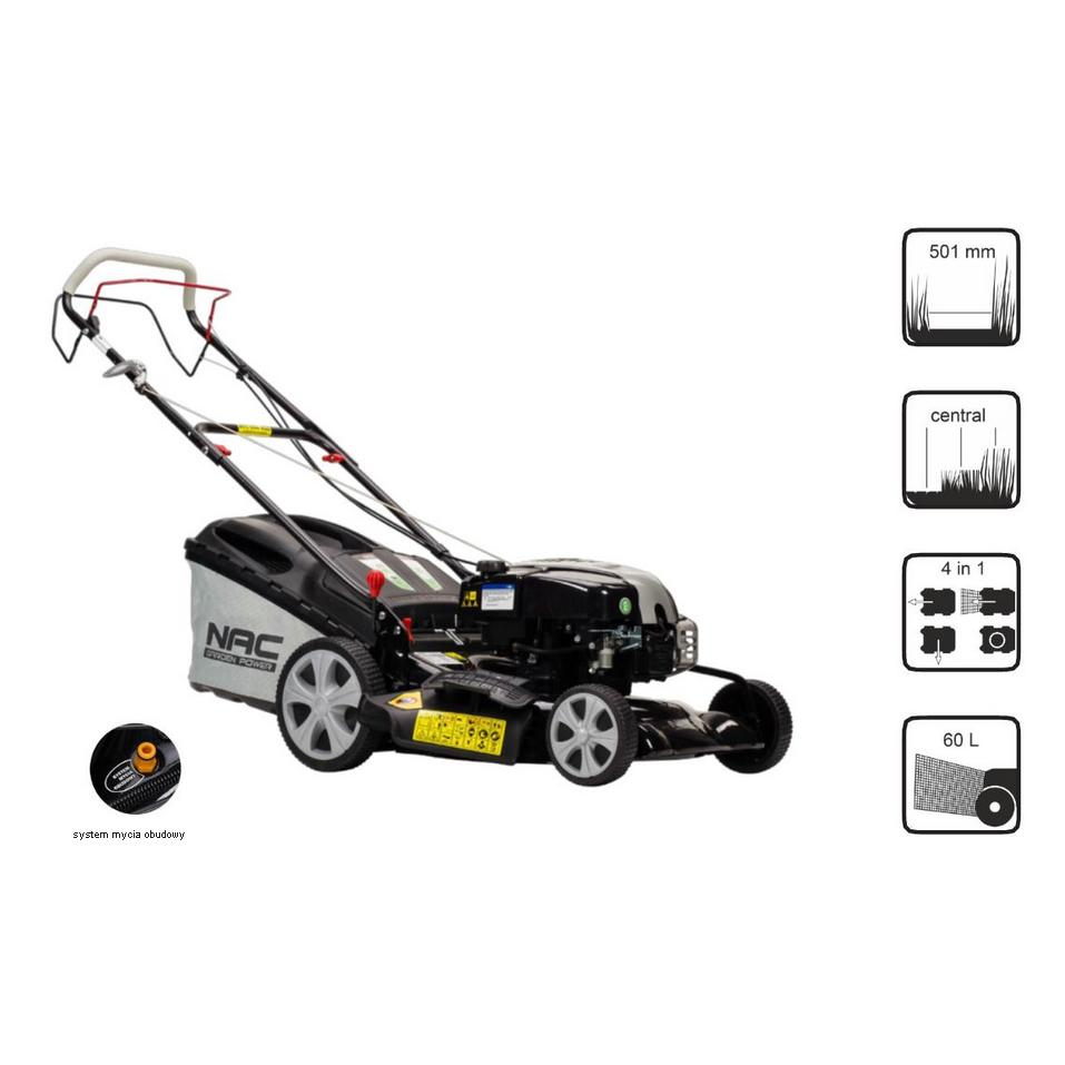NAC Fűnyíró BRIGGS & STRATTON 161cc 750 50cm LS50-750EX-HS - XuPe.hu ...