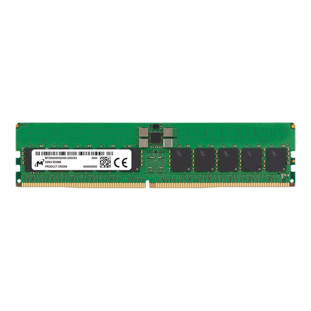 Micron - DDR5 - module - 32 GB - DIMM 288-pin - 4800 MHz / PC5-38400 ...