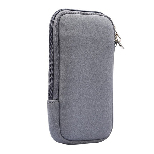 Tok álló, textil (ütésálló belső, cipzáras, univerzális, 4.7-5.4" méret ...