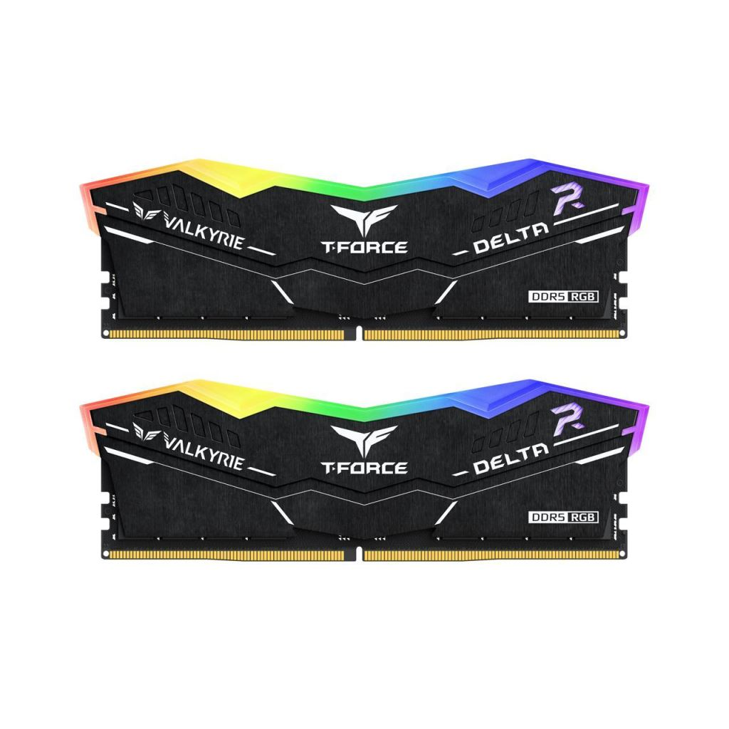 32GB 5600MHz DDR5 RAM Team Group T-Force Delta RGB Valkyrie Edition ...