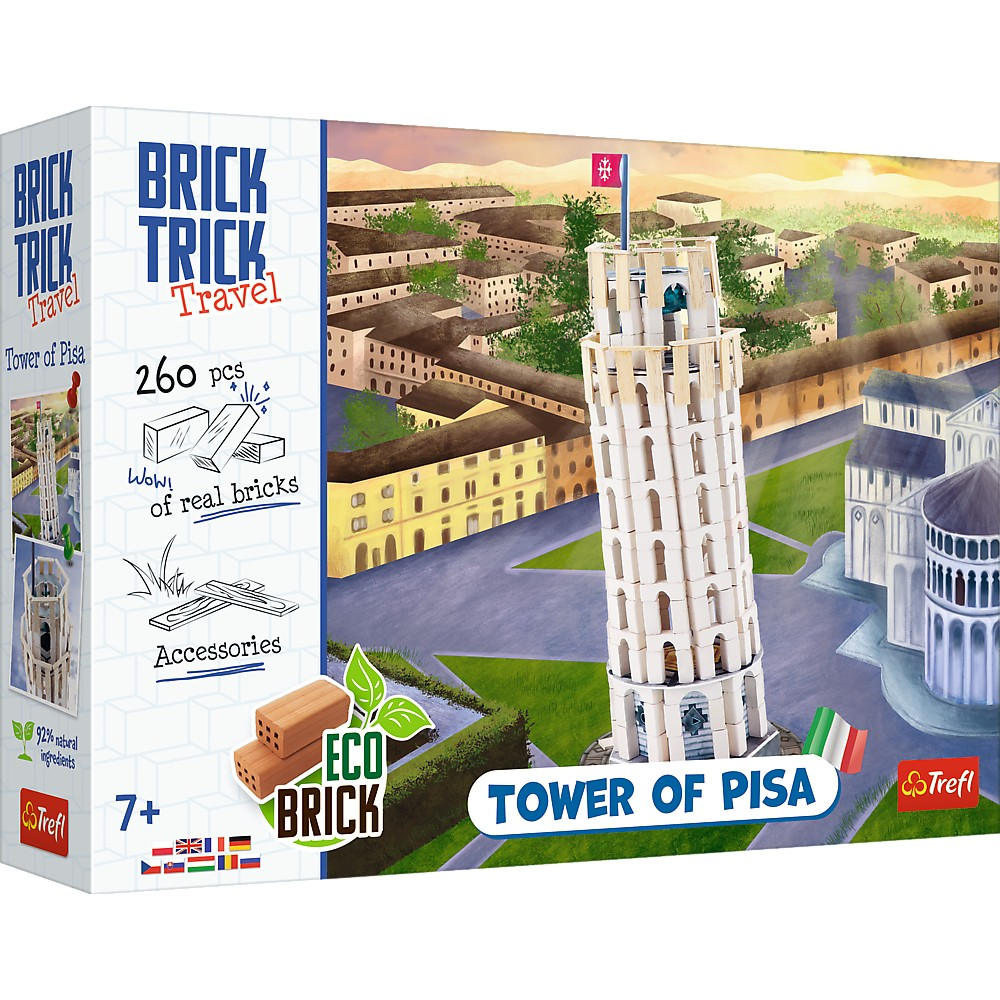 Trefl Brick Trick Travel - Pisa - XuPe.hu | Játékosoktól játékosoknak