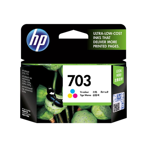 HP 703 Tri-color Original Ink Advantage Cartridge глава и патрон за ...